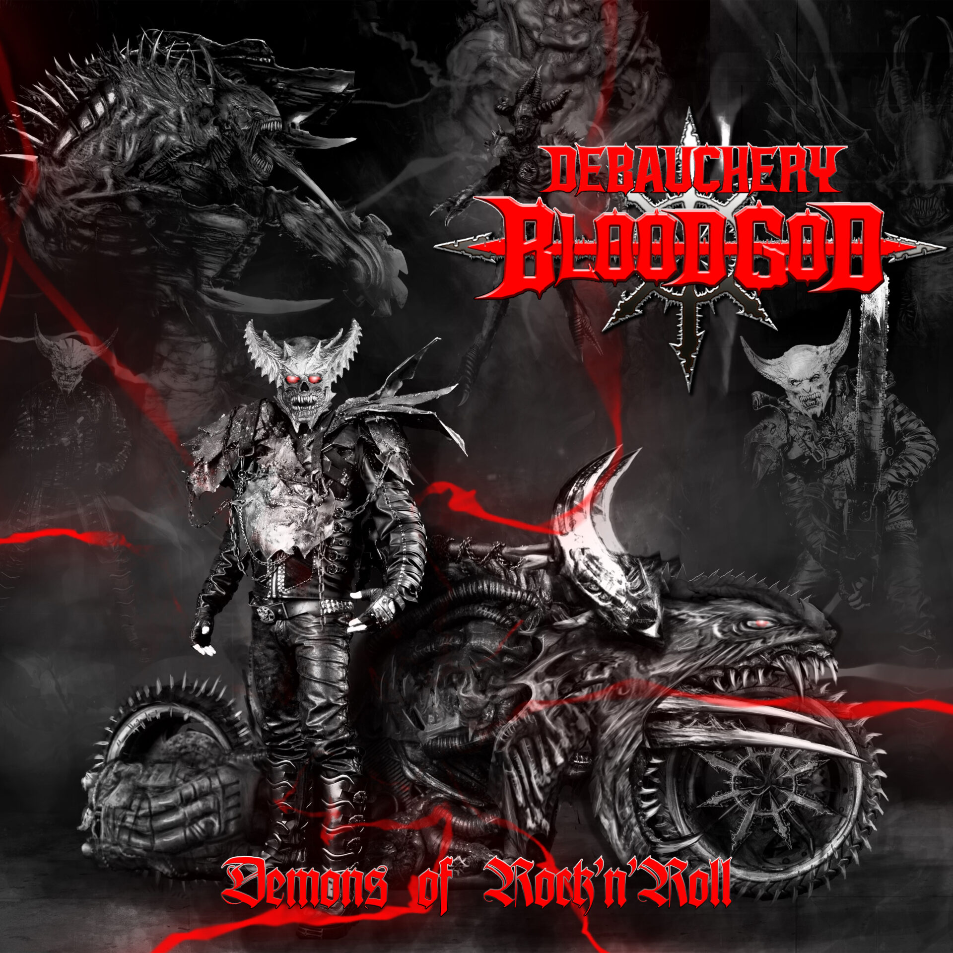 BLOOD GOD / DEBAUCHERY - Demons Of Rock’n’Roll - MY REVELATIONS