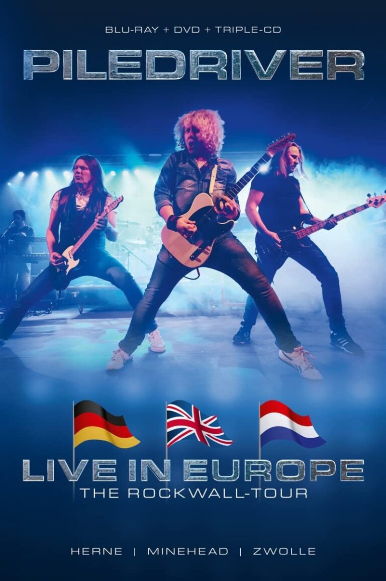 PILEDRIVER - LIVE IN EUROPE (3 CD/DVD/Blu-ray) - MY REVELATIONS