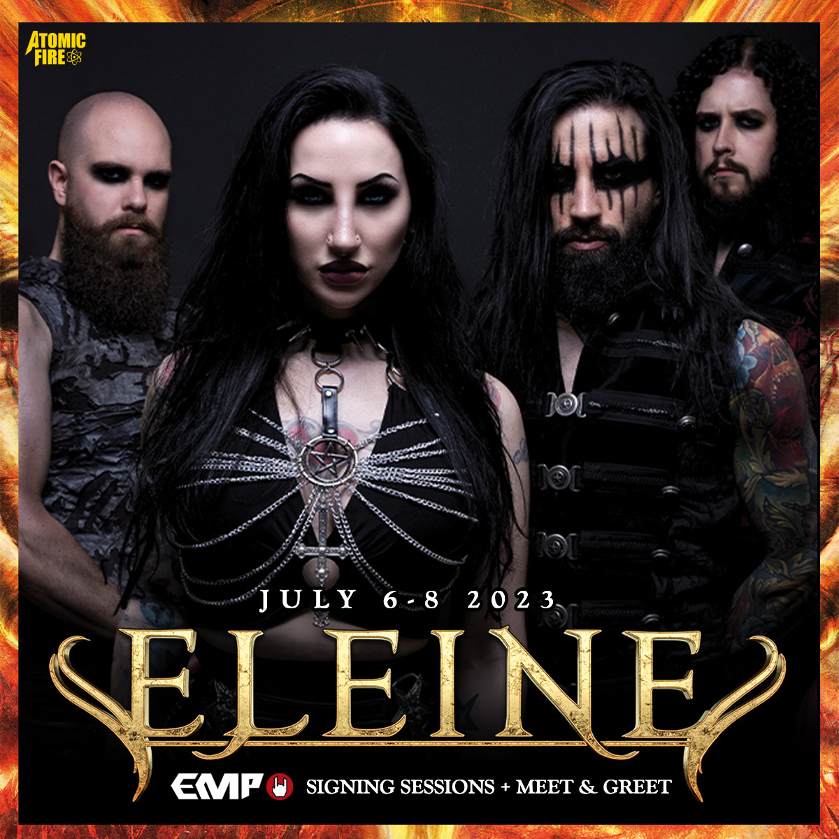 ELEINE : Gehen im Herbst 2023 mit Pain, Ensiferum und Ryujin auf Europatour - MY REVELATIONS