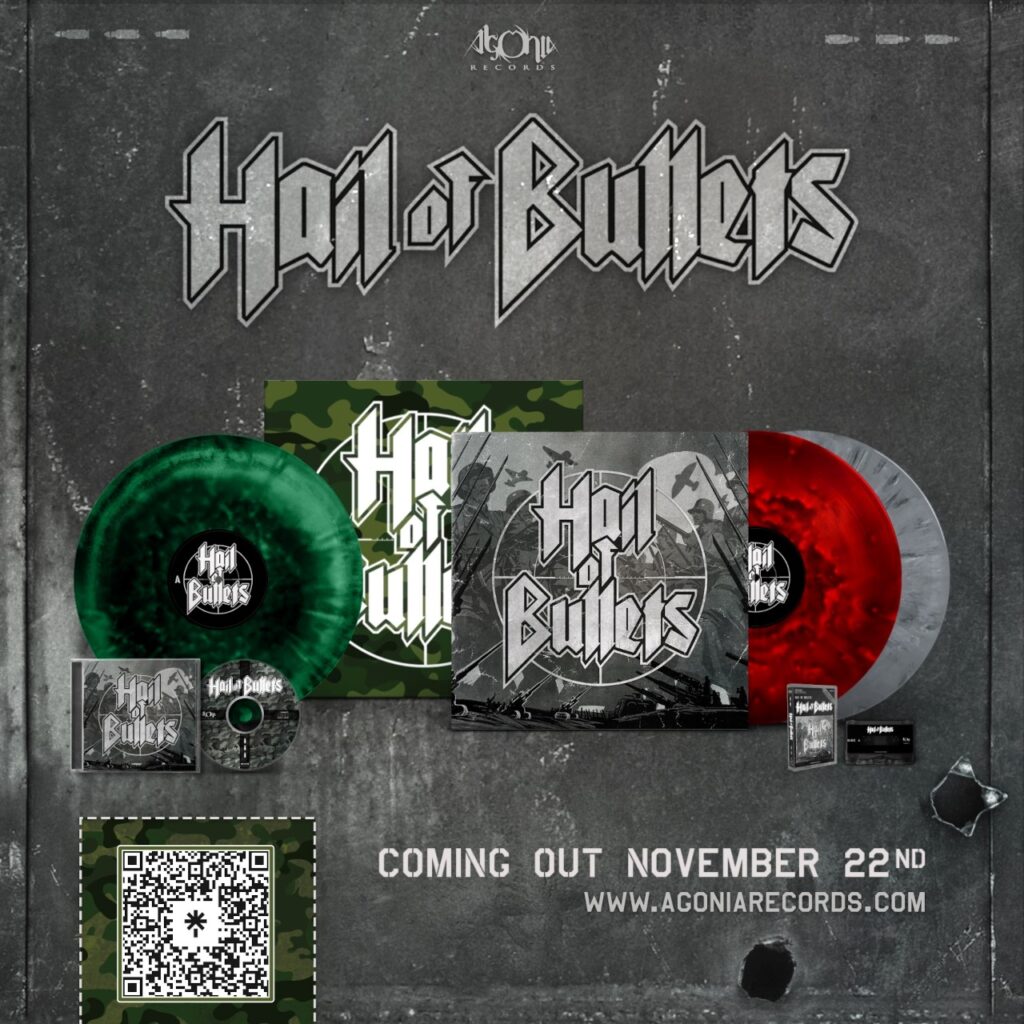 HAIL OF BULLETS: Veröffentlichen ihre Debüt-EP erneut, Lyric-Video und Single zu „Red Wolves Of ...