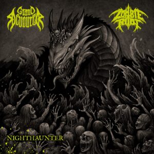 GRAND DEVOURER / ZOMBIE RIOT - NIGHTHAUNTER SPLIT-CD - MY REVELATIONS